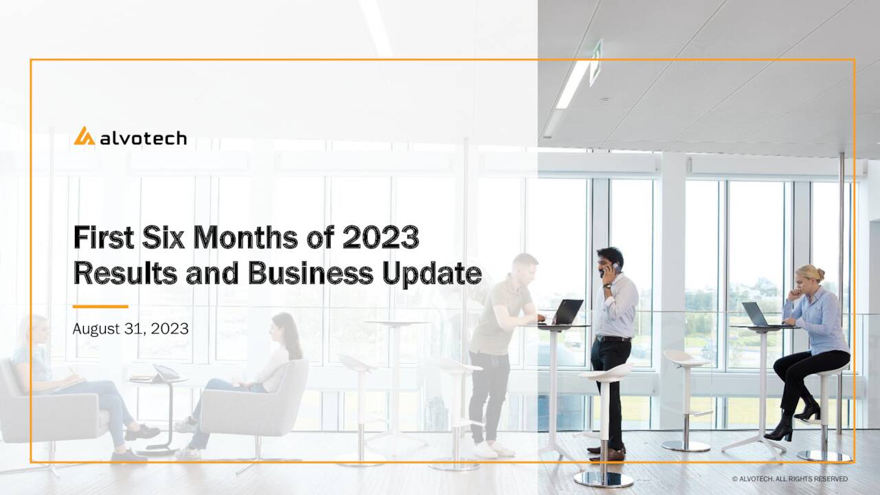 Alvotech 2023 Q2 - Results - Earnings Call Presentation (NASDAQ:ALVO ...