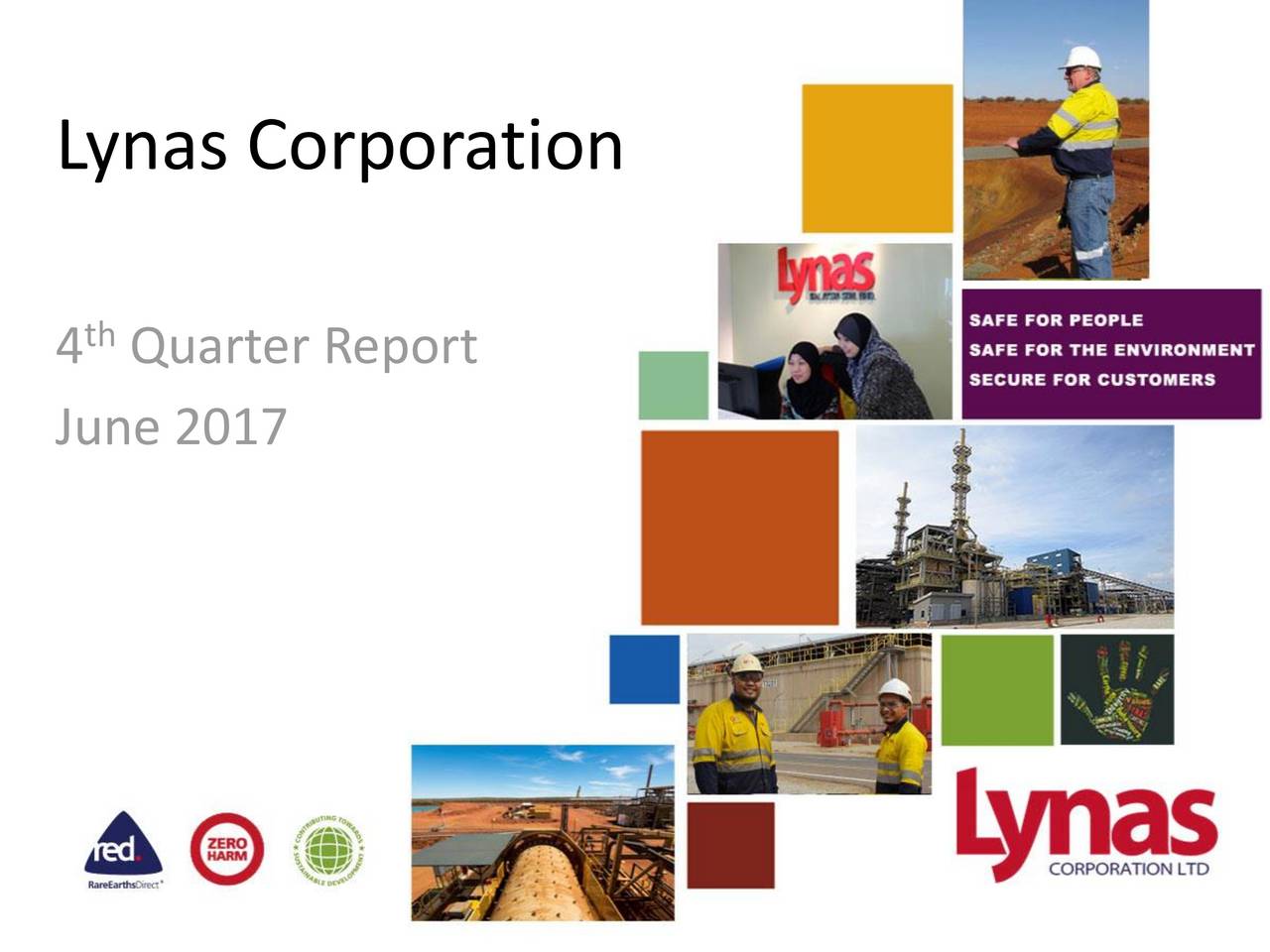 Lynas Corp Announces 4th Quarter June 2017 Results | Seeking Alpha