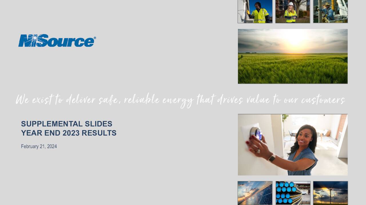 NiSource Inc. 2023 Q4 - Results - Earnings Call Presentation (NYSE:NI ...