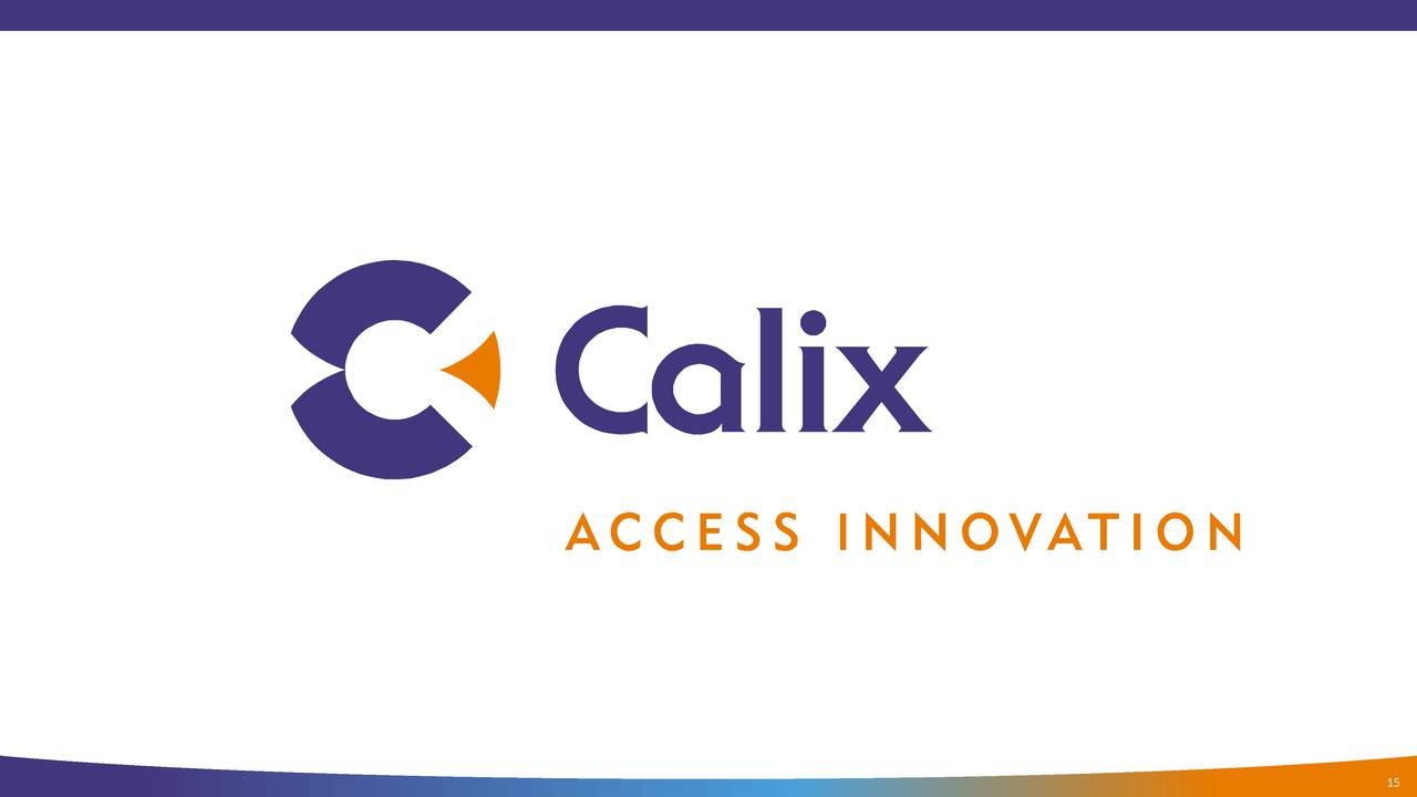 Calix, Inc. 2016 Q3 - Results - Earnings Call Slides (NYSE:CALX ...