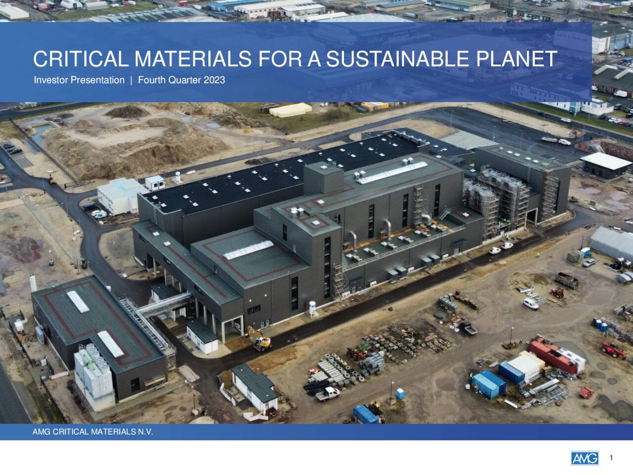 AMG Critical Materials N.V. 2023 Q3 - Results - Earnings Call ...