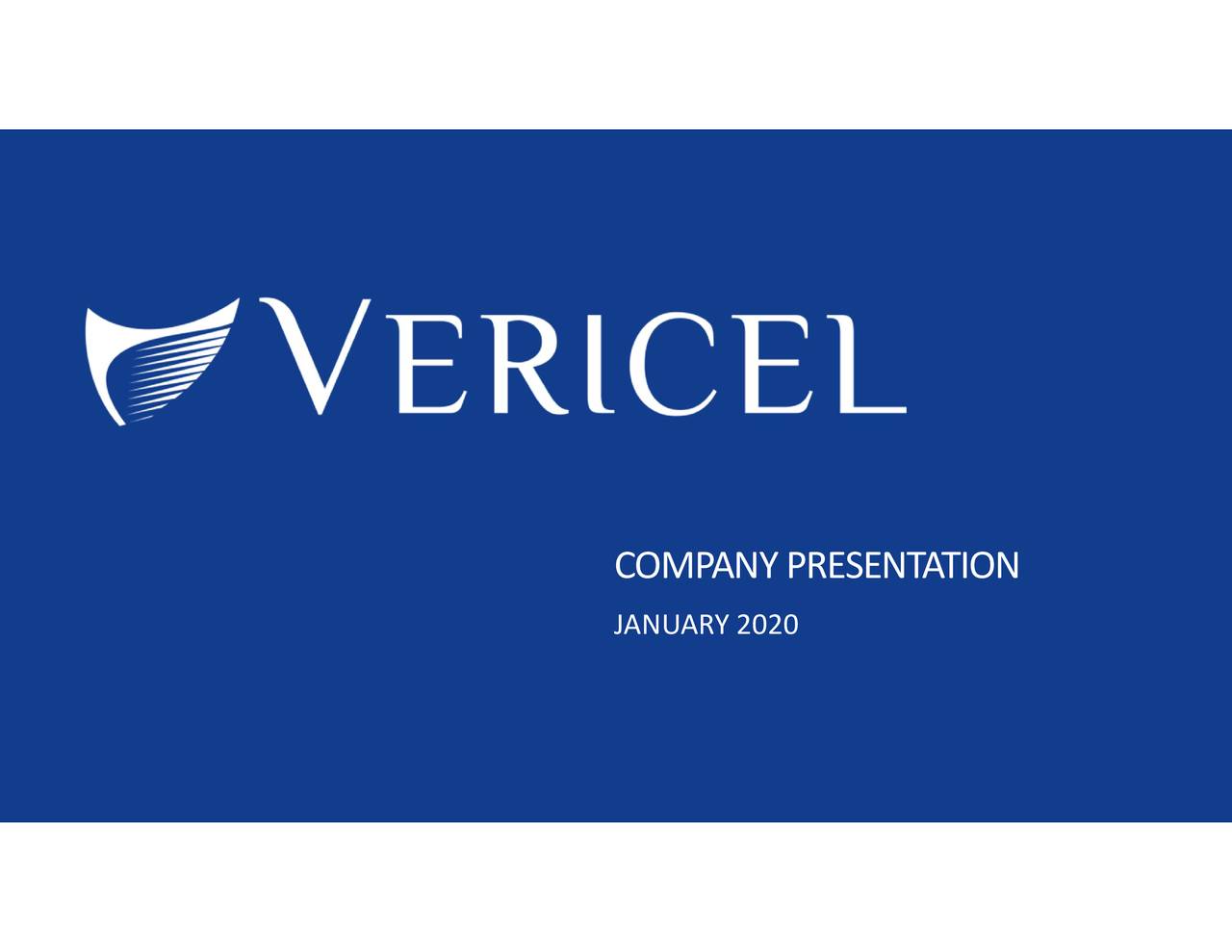 Vericel (VCEL) Investor Presentation - Slideshow (NASDAQ:VCEL ...