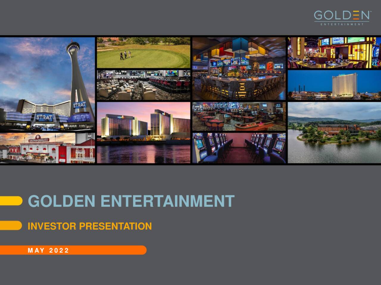 Golden Entertainment (GDEN) Investor Presentation - Slideshow (NASDAQ ...
