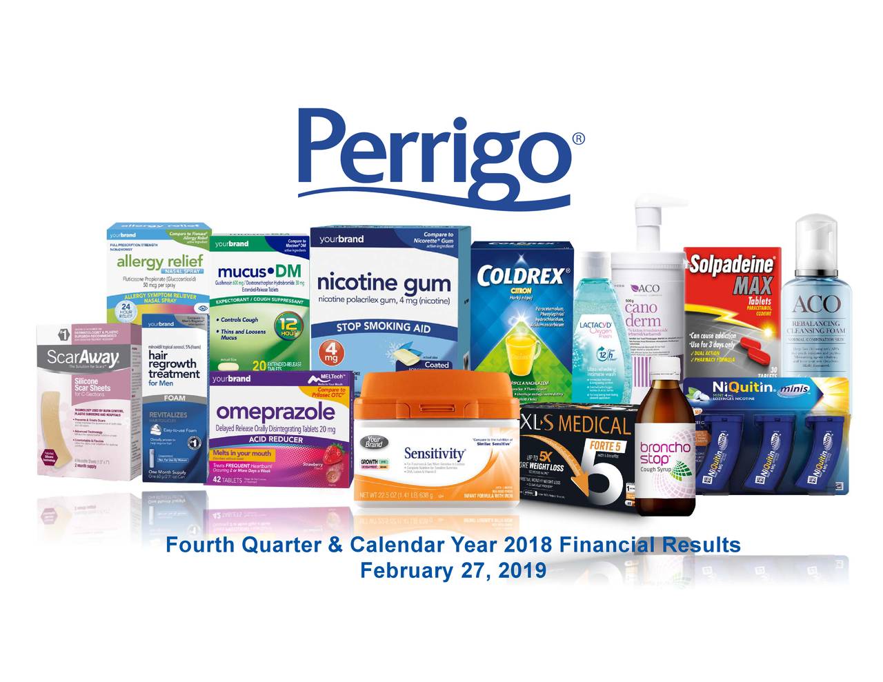 Perrigo Company 2018 Q4 - Results - Earnings Call Slides (NYSE:PRGO ...