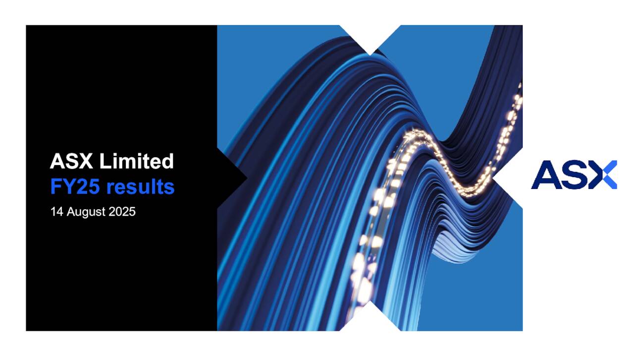 ASX Limited 2025 Q4 - Results - Earnings Call Presentation (OTCMKTS ...