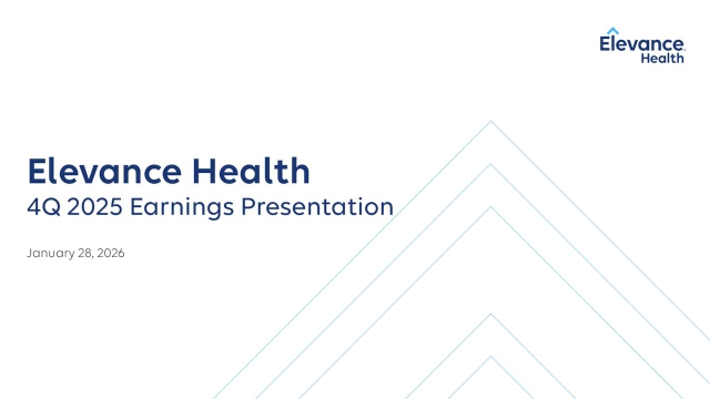 Elevance Health, Inc. 2025 Q4 - Results - Earnings Call Presentation ...