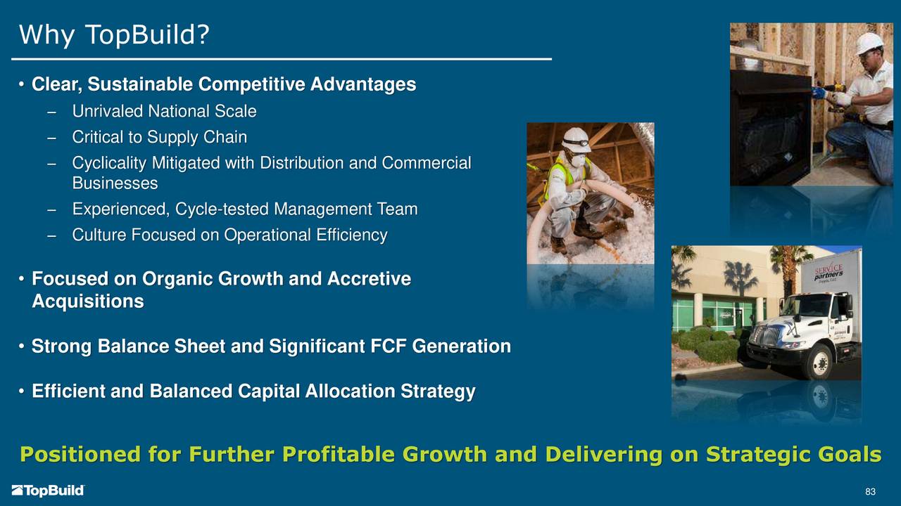 TopBuild (BLD) Investor Presentation - Slideshow (NYSE:BLD) | Seeking Alpha