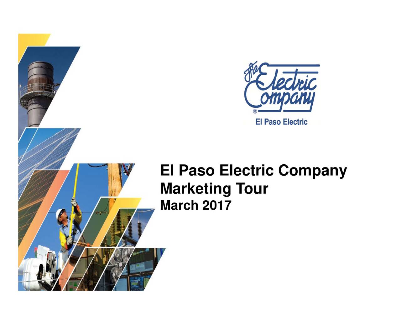 El Paso Electric Company (EE) Presents At Williams Capital Group West ...