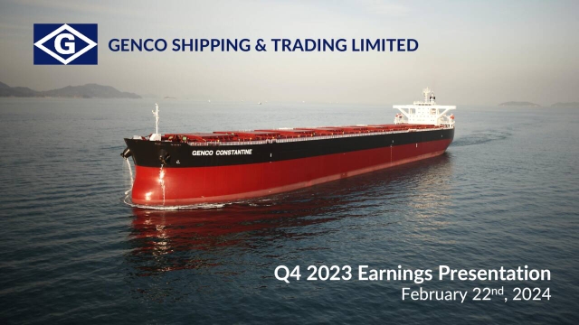 Genco Shipping & Trading Limited 2023 Q3 - Results - Earnings Call ...