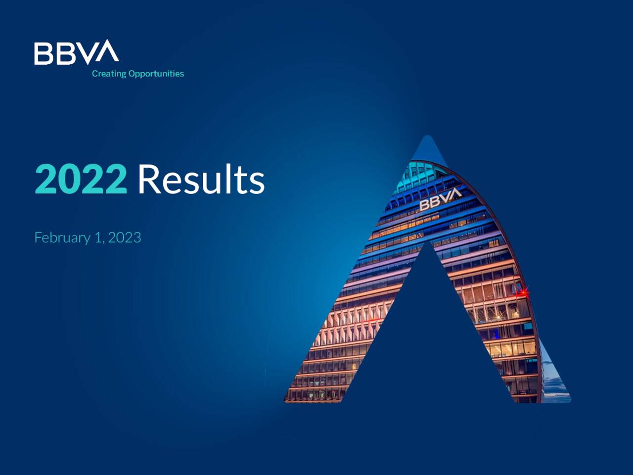 Banco Bilbao Vizcaya Argentaria, S.A. 2022 Q4 - Results - Earnings Call ...