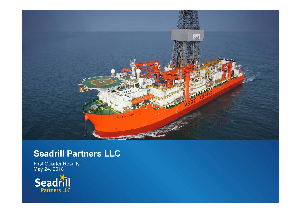 Seadrill Partners, LLC 2018 Q1 - Results - Earnings Call Slides ...