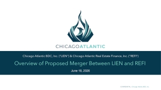 Chicago Atlantic BDC, Inc. (LIEN) Chicago Atlantic Real Estate Finance ...