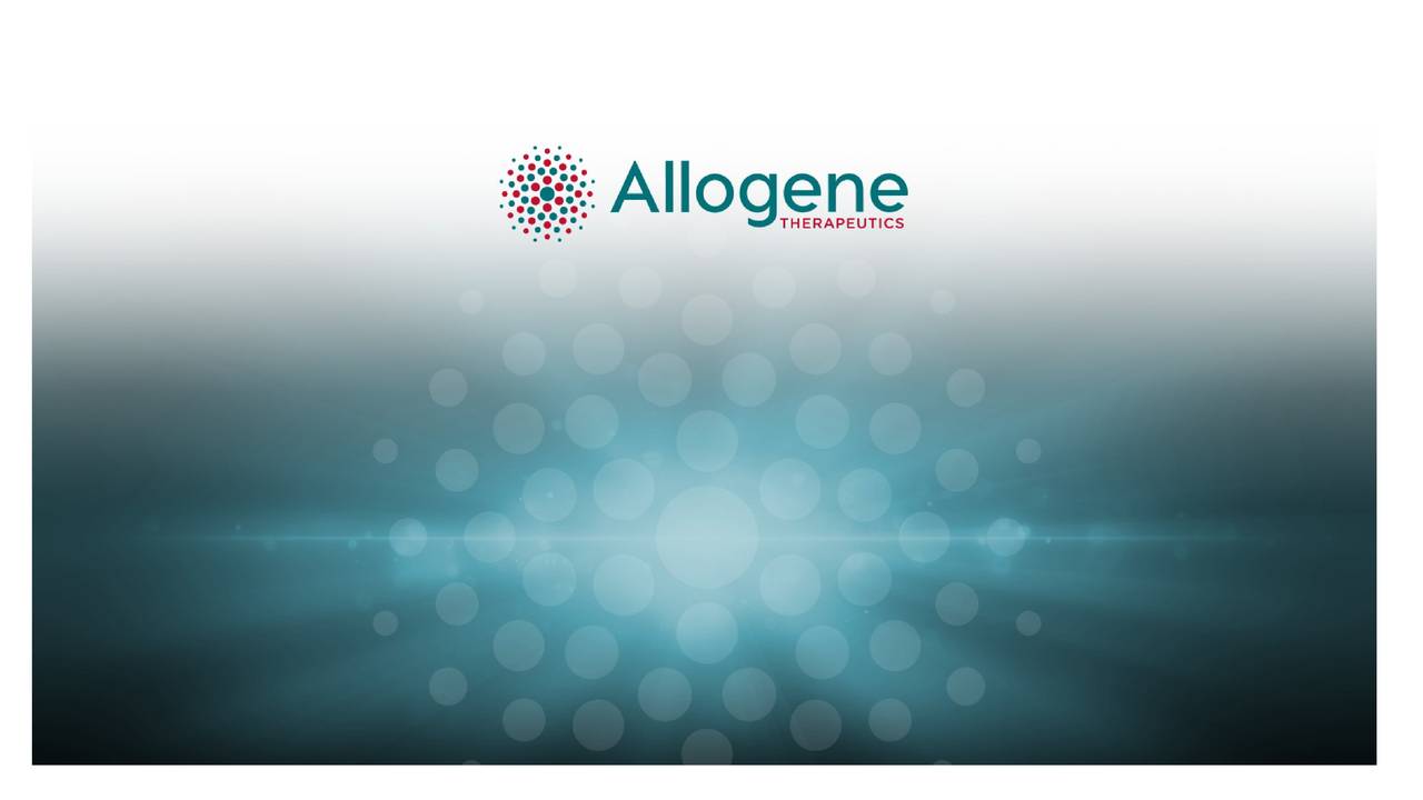 Allogene Therapeutics (ALLO) Investor Presentation - Slideshow (NASDAQ ...