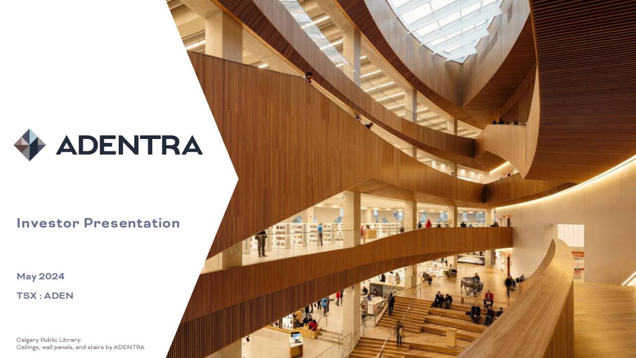 ADENTRA Inc. 2024 Q1 - Results - Earnings Call Presentation (OTCMKTS ...