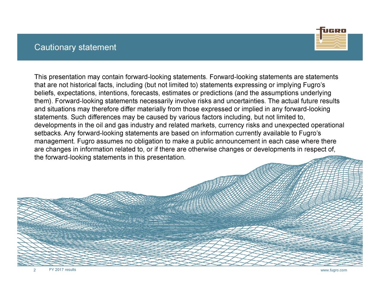 Fugro NV 2017 Q4 - Results - Earnings Call Slides (OTCMKTS:FUGRF ...