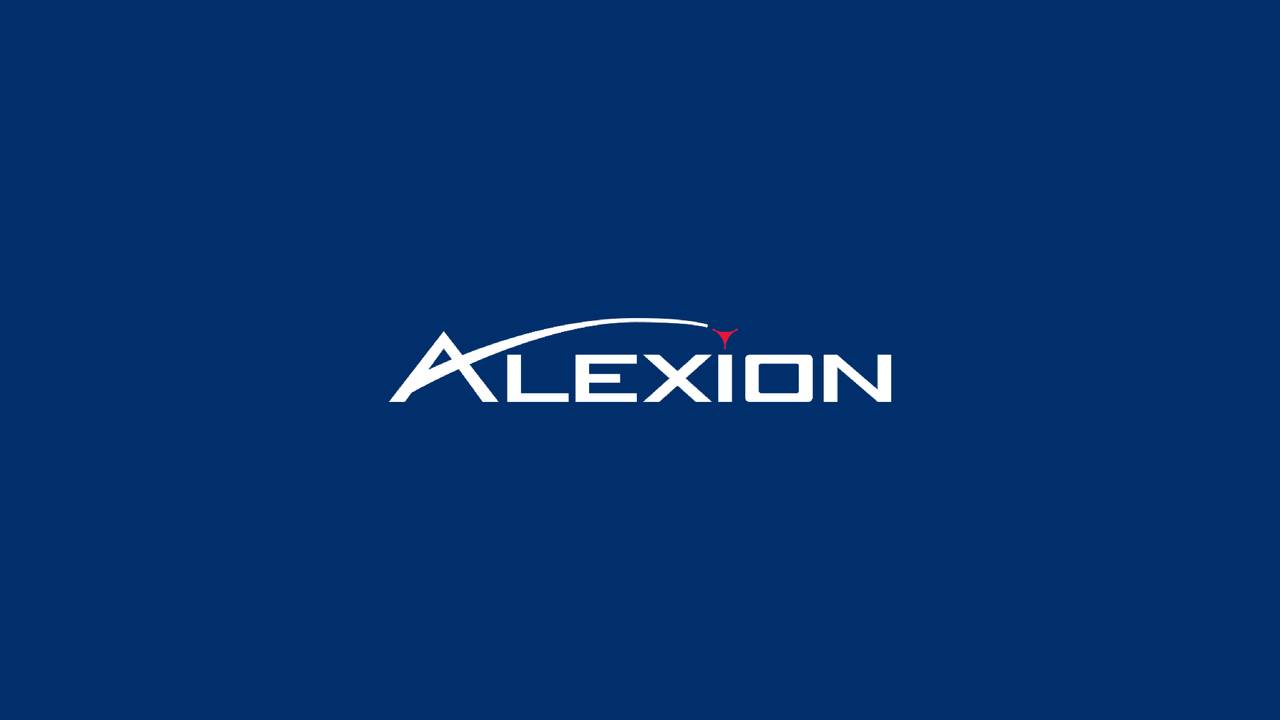 Alexion Pharmaceuticals (ALXN) Presents At 38th Annual J.P. Morgan ...