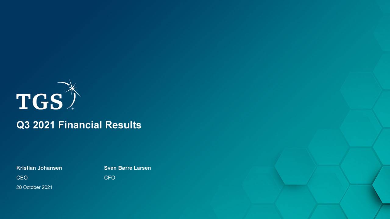 TGS ASA 2021 Q3 - Results - Earnings Call Presentation (OTCMKTS:TGSNF ...