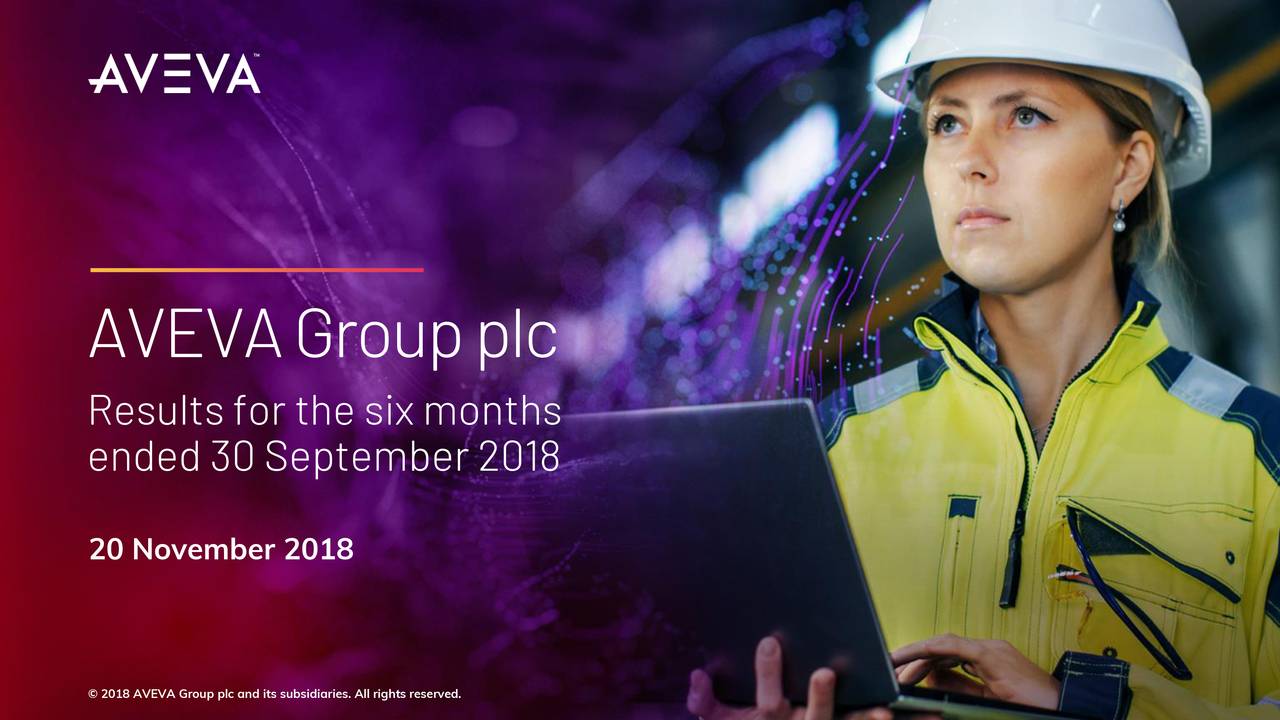 AVEVA Group Plc 2019 Q1 - Results - Earnings Call Slides (OTCMKTS:AVEVF ...