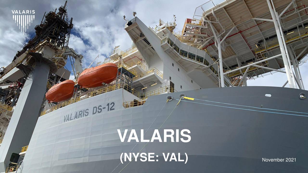 Valaris Limited 2021 Q3 - Results - Earnings Call Presentation (NYSE ...