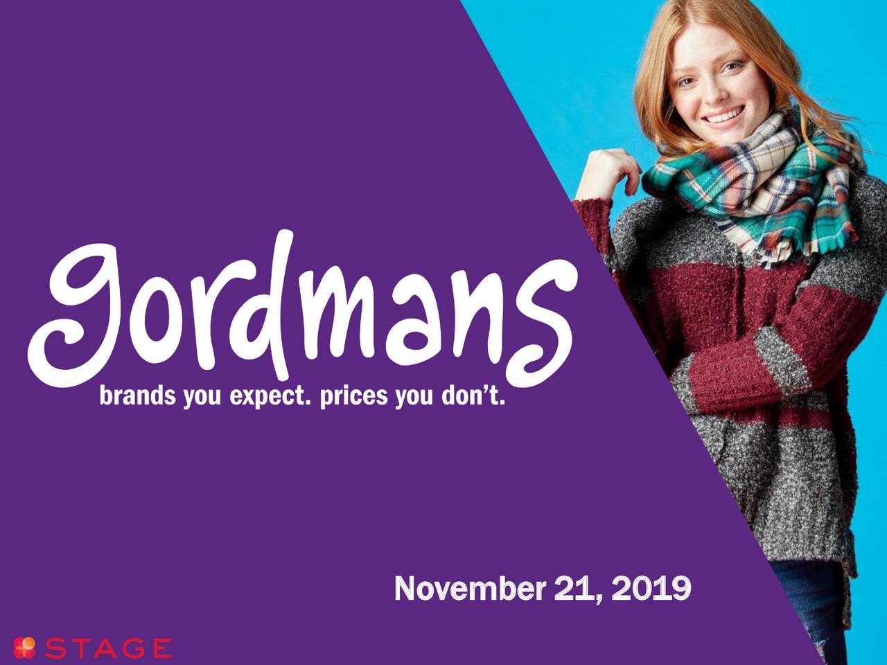 Stage Stores, Inc. 2019 Q3 - Results - Earnings Call Presentation (NYSE ...