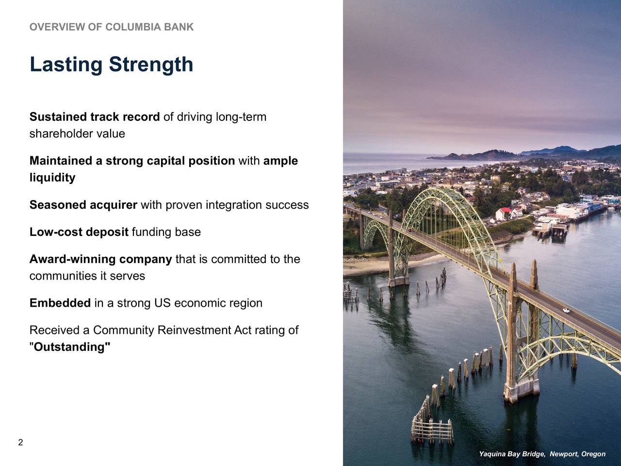 Columbia Banking System, Inc. 2021 Q2 - Results - Earnings Call ...