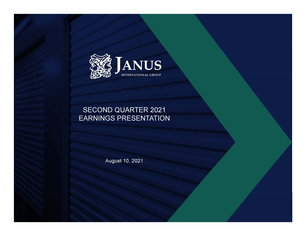 Janus International Group, Inc. 2021 Q2 - Results - Earnings Call ...