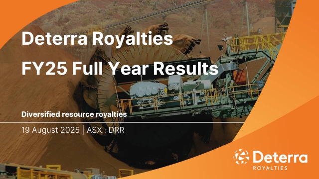 Deterra Royalties Limited 2025 Q4 - Results - Earnings Call ...