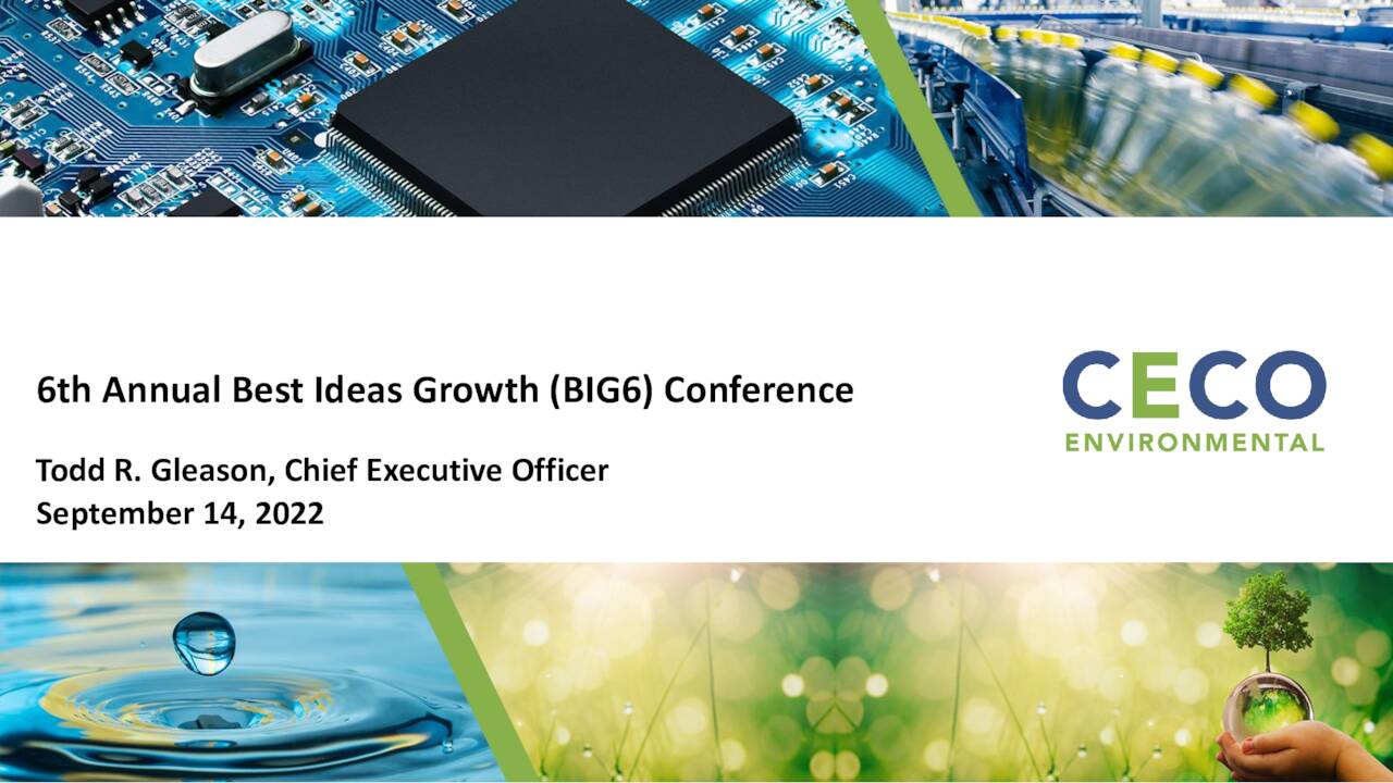 CECO Environmental (CECE) Presents At Lake Street 6th Annual Best Ideas ...