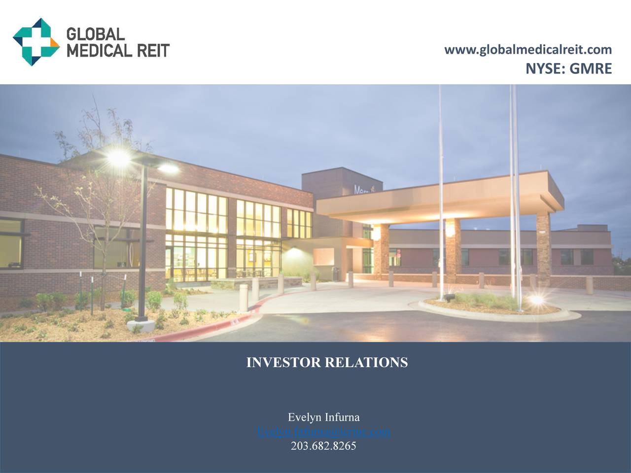 Global Medical REIT Inc. 2020 Q3 - Results - Earnings Call Presentation ...