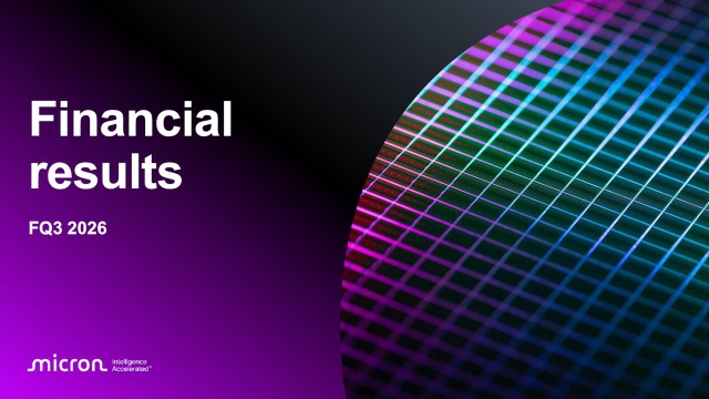 Micron Technology, Inc. 2026 Q3 - Results - Earnings Call Presentation ...