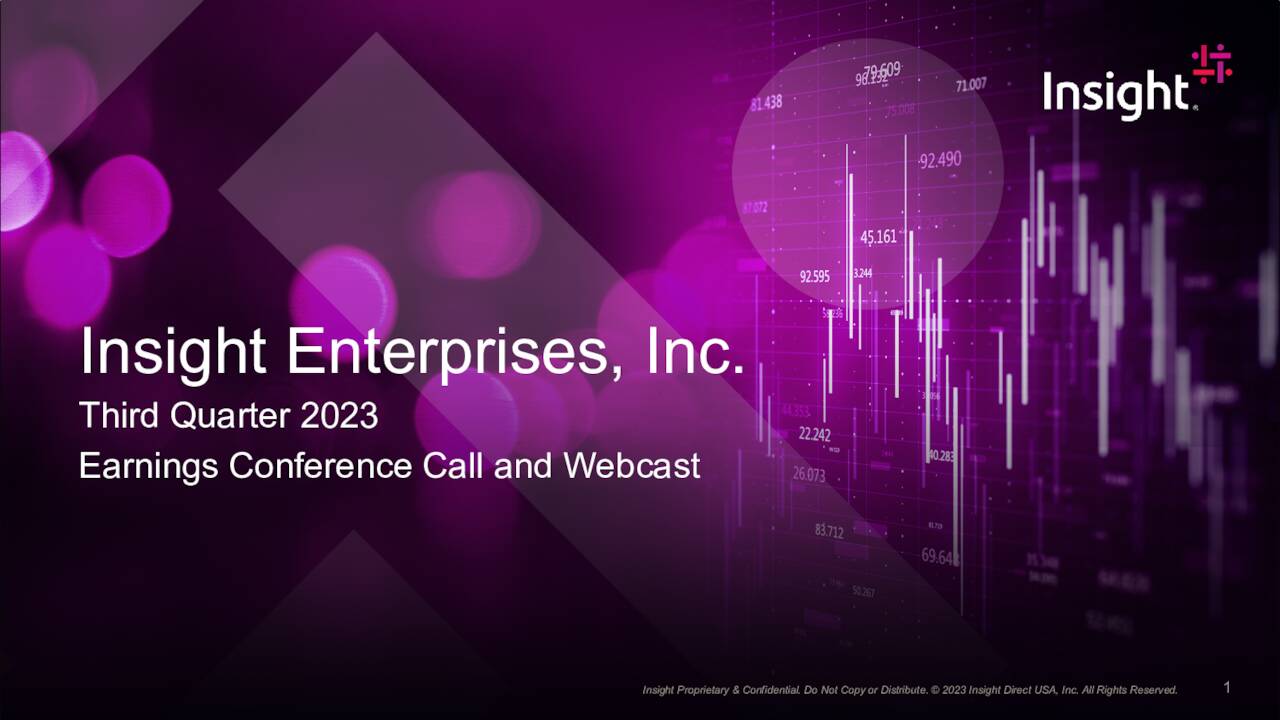 Insight Enterprises, Inc. 2022 Q3 - Results - Earnings Call ...