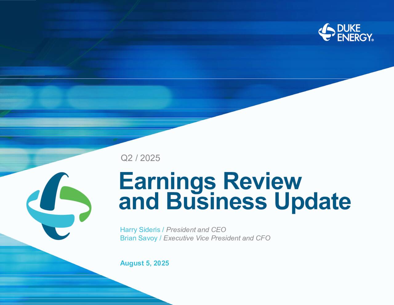Duke Energy Corporation 2025 Q2 - Results - Earnings Call Presentation ...