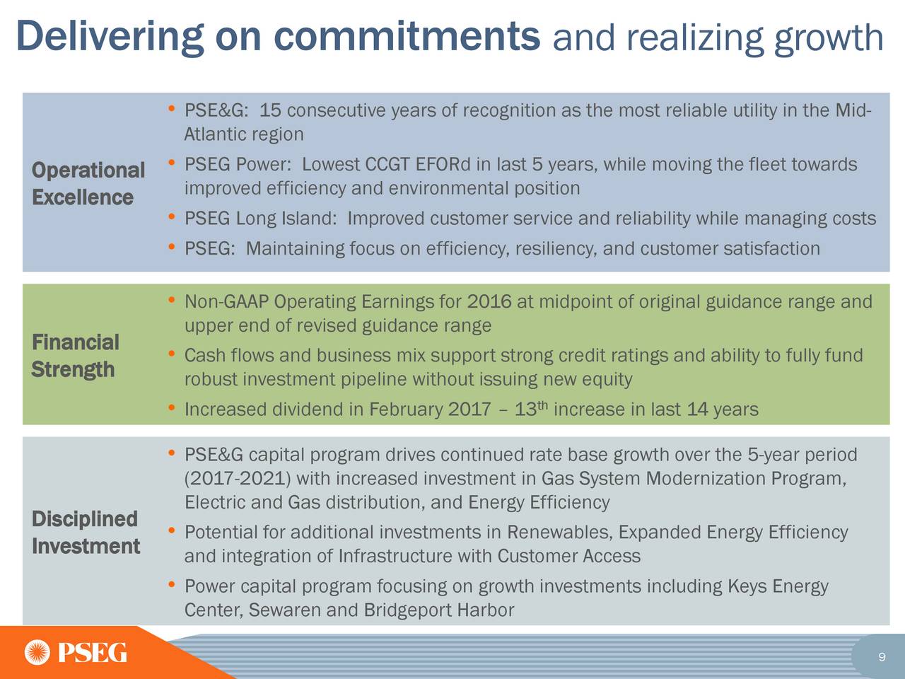 Public Service Enterprise Group (PEG) Investor Presentation - Slideshow ...