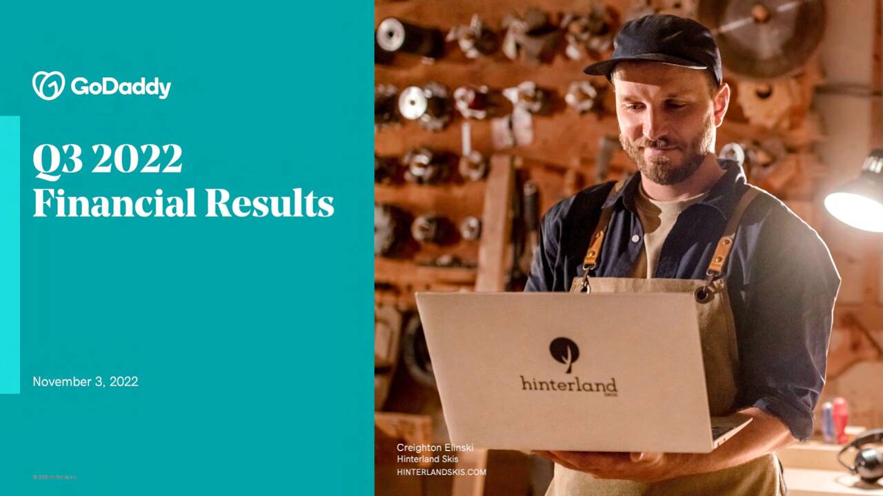 GoDaddy Inc. 2022 Q3 - Results - Earnings Call Presentation (NYSE:GDDY ...