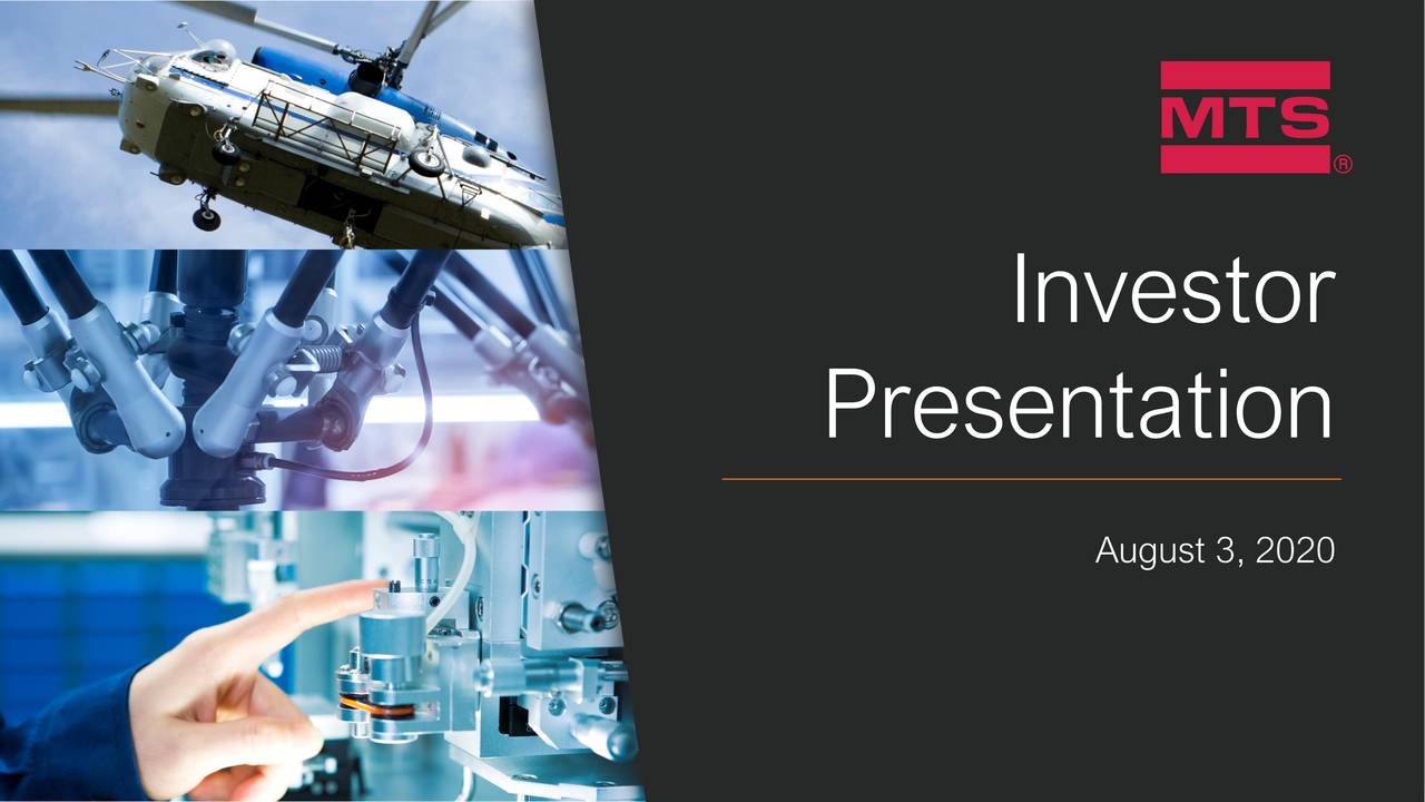 MTS Systems Corporation 2020 Q3 - Results - Earnings Call Presentation ...