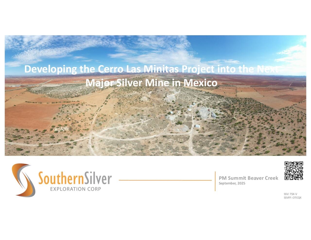 Southern Silver Exploration Corp. (SSV:CA) Presents at 2025 Precious ...
