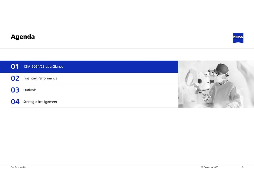 Carl Zeiss Meditec AG 2025 Q4 - Results - Earnings Call Presentation ...