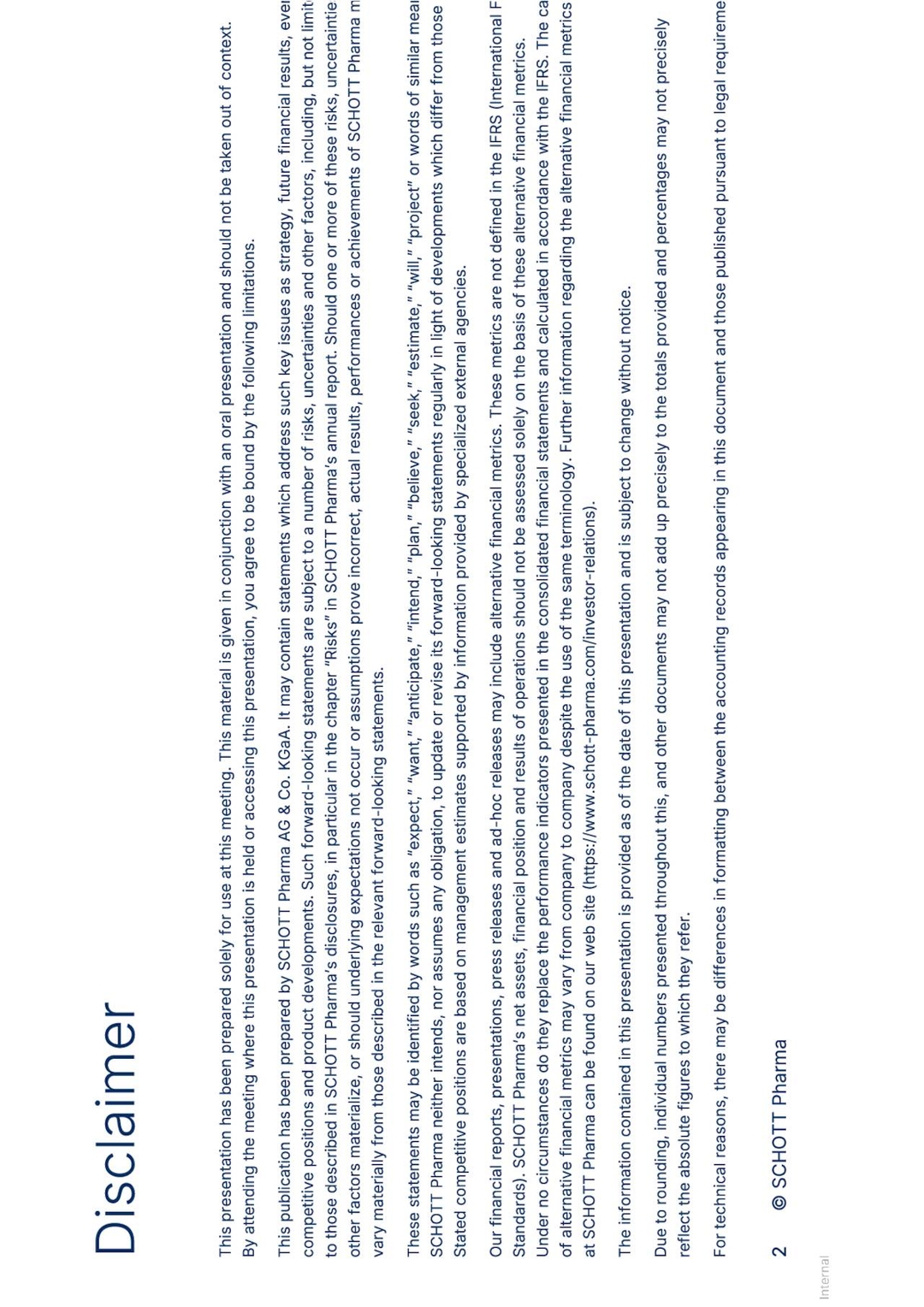 SCHOTT Pharma AG & Co. KGaA 2025 Q4 - Results - Earnings Call ...