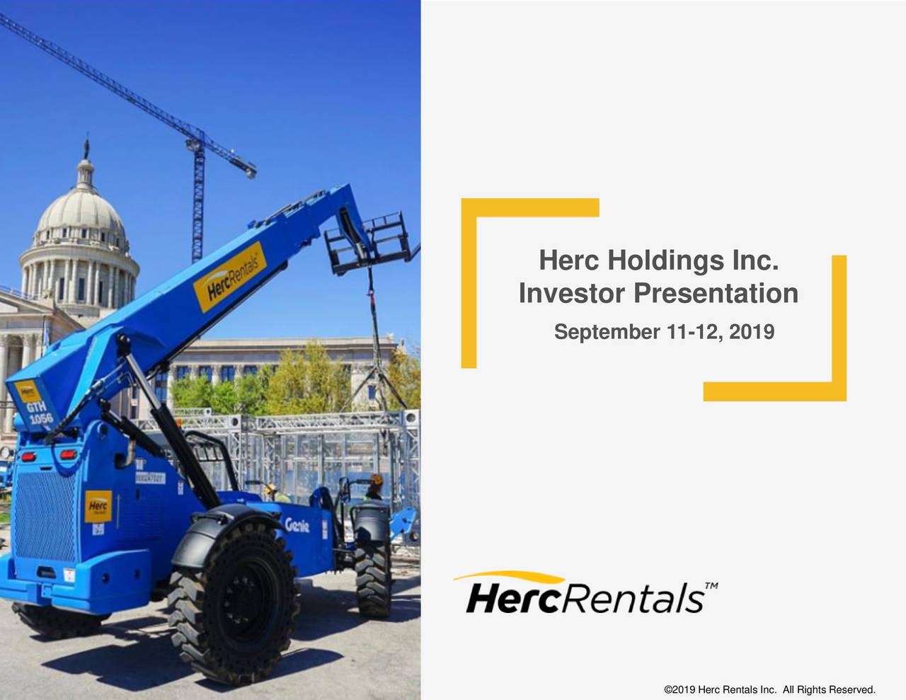 Herc Holdings (HRI) Presents At Morgan Stanley 7th Annual Laguna ...