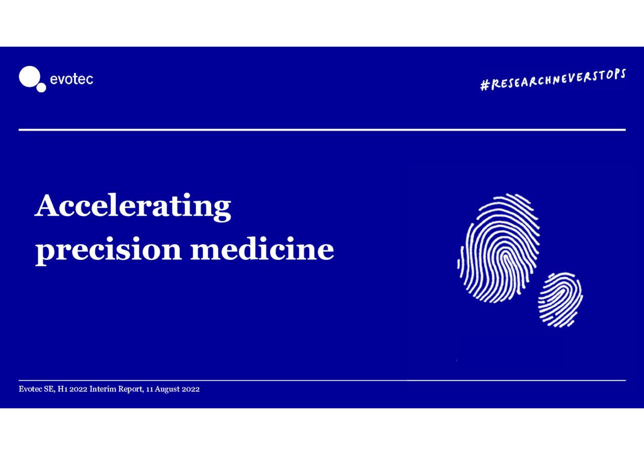 Evotec SE 2022 Q2 - Results - Earnings Call Presentation (OTCMKTS:EVOTF ...