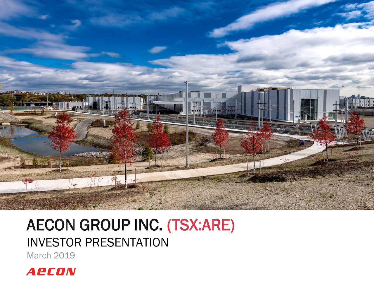 Aecon Group Inc. 2018 Q4 - Results - Earnings Call Slides (OTCMKTS ...