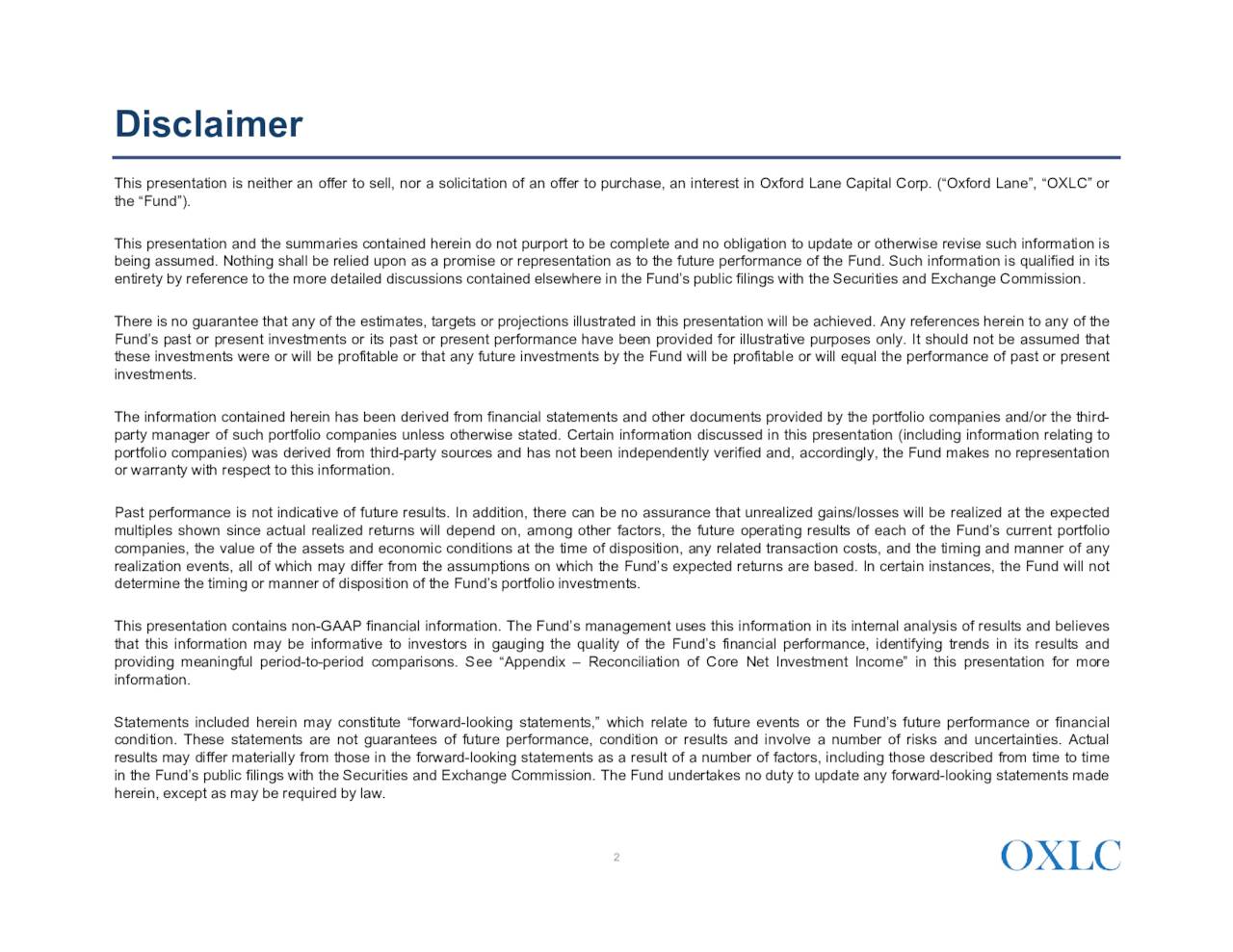 Oxford Lane Capital Corporation 2024 Q3 - Results - Earnings Call ...