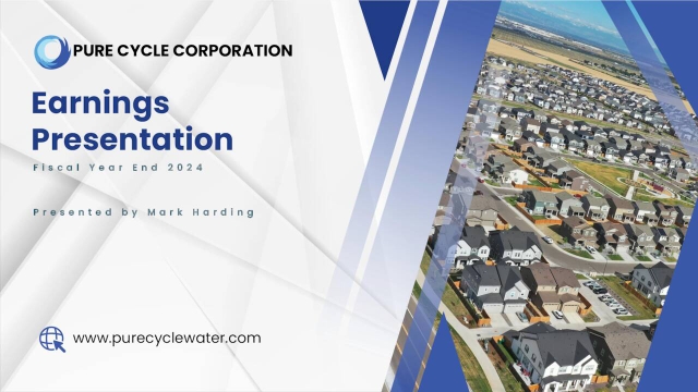 Pure Cycle Corporation 2024 Q4 - Results - Earnings Call Presentation ...