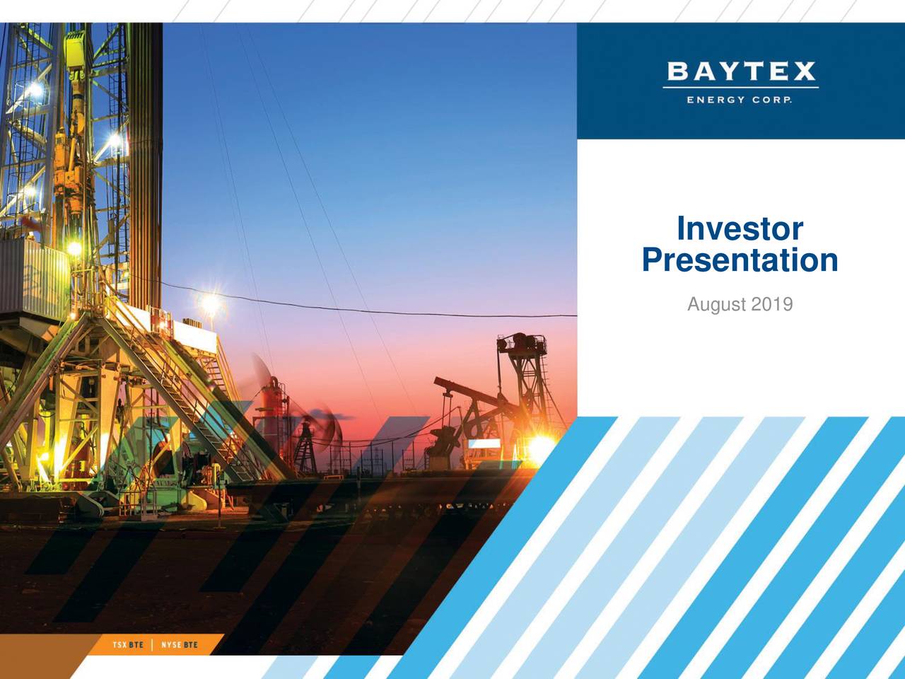 Baytex Energy (BTE) Investor Presentation - Slideshow (NYSE:BTE ...