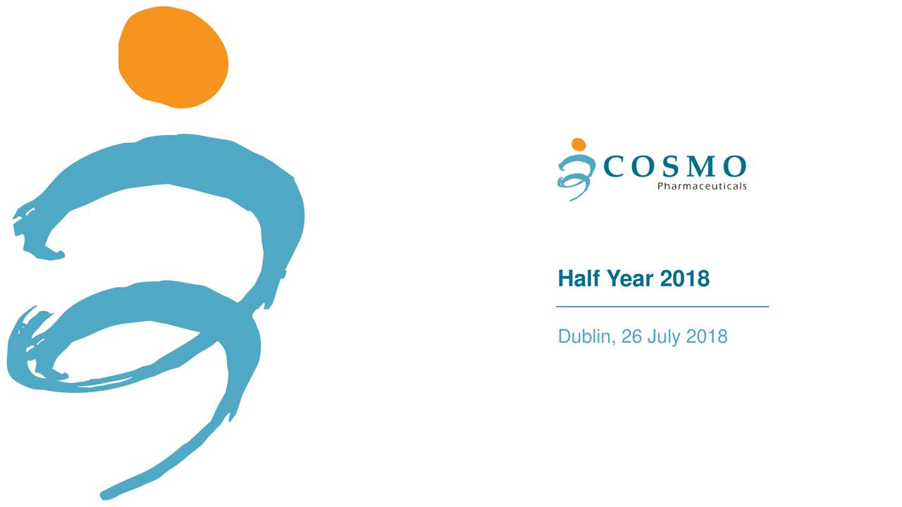 Cosmo Pharmaceuticals NV 2018 Q2 - Results - Earnings Call Slides ...
