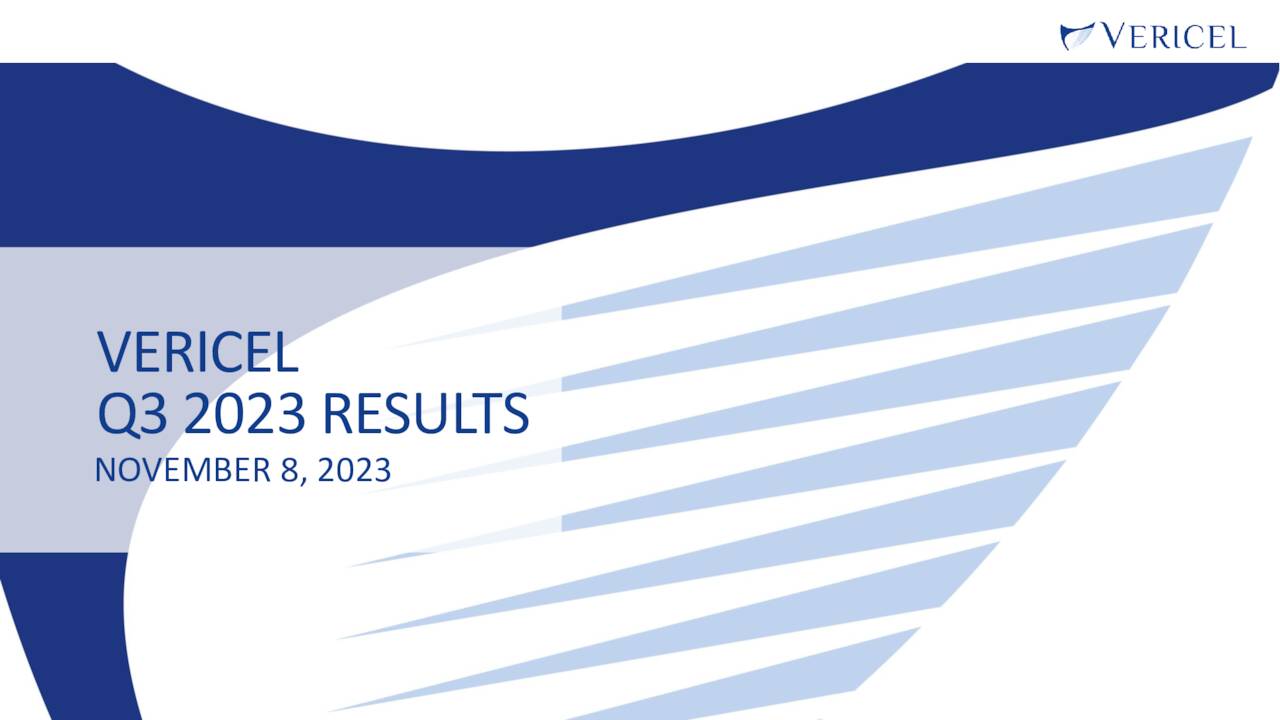 Vericel Corporation 2023 Q3 - Results - Earnings Call Presentation ...
