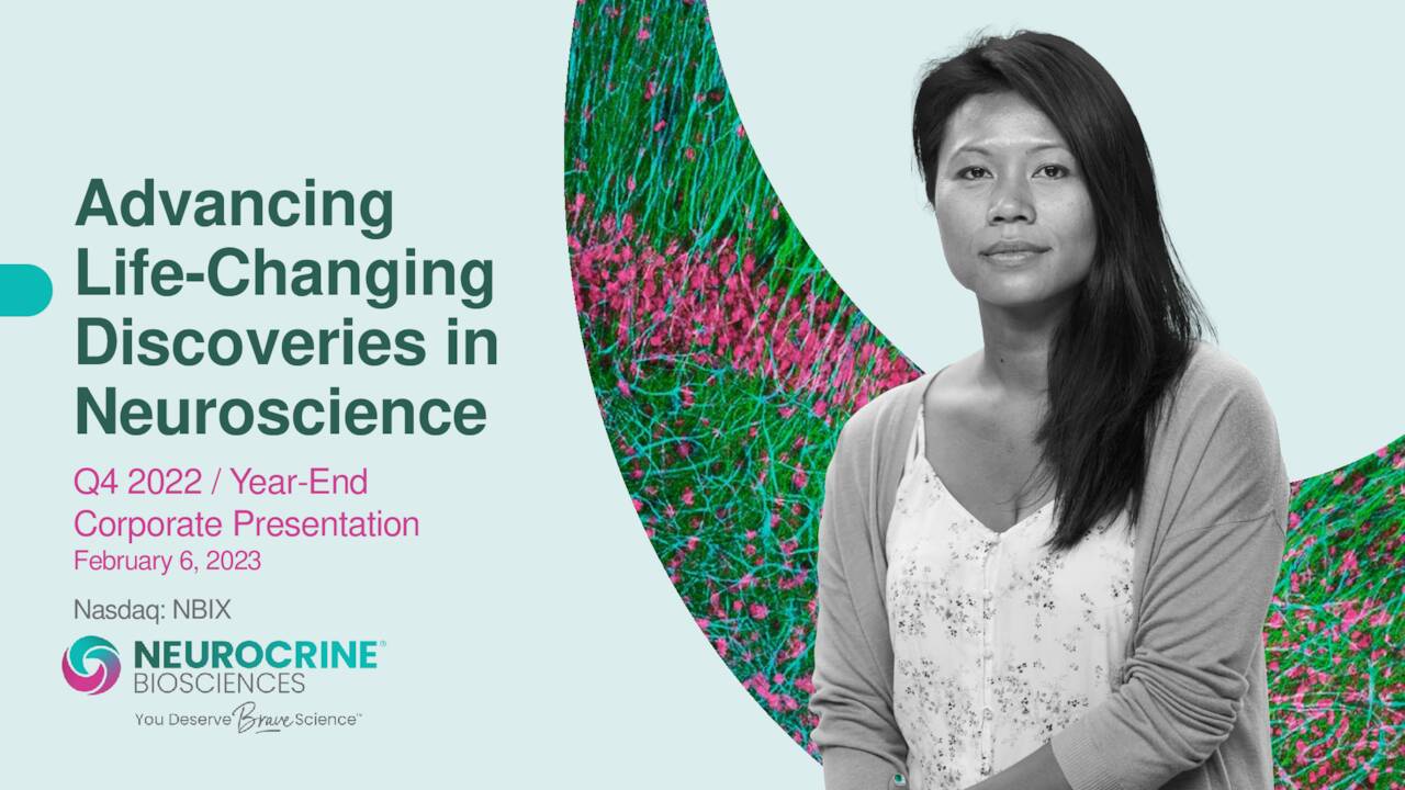 Neurocrine Biosciences, Inc. 2022 Q4 - Results - Earnings Call Presentation (NASDAQ:NBIX ...