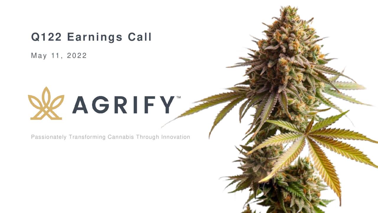 Agrify Corporation 2022 Q1 - Results - Earnings Call Presentation ...
