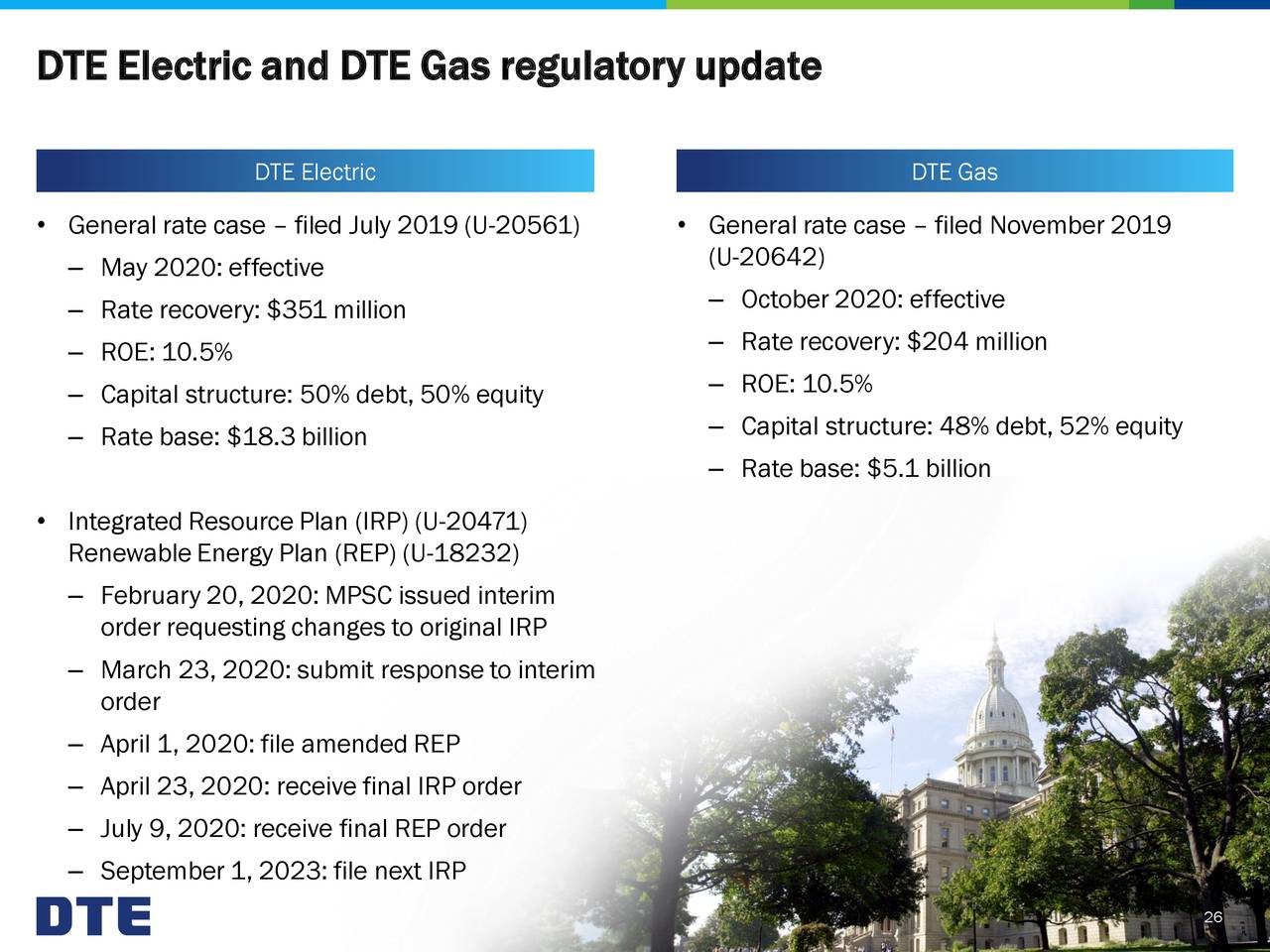 DTE Energy (DTE) Investor Presentation - Slideshow (NYSE:DTE) | Seeking ...
