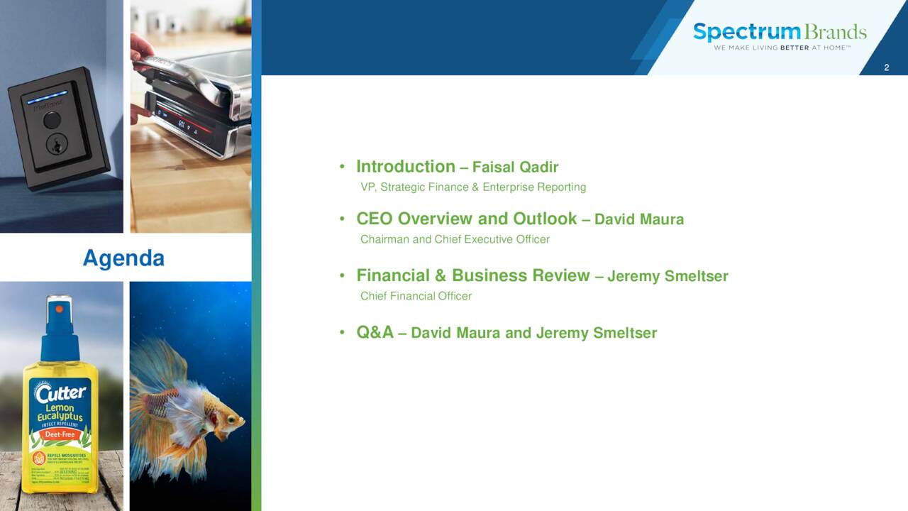 Spectrum Brands Holdings, Inc. 2023 Q2 - Results - Earnings Call ...